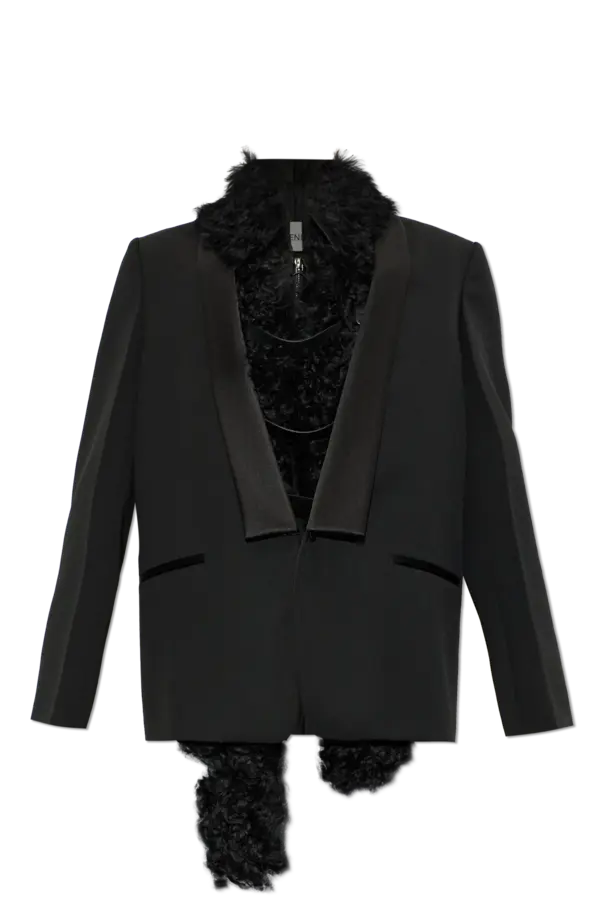 Fendi Wool Blazer With Pockets