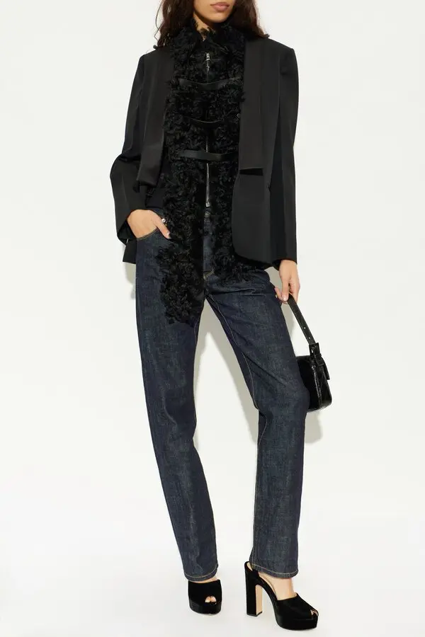Fendi Wool Blazer With Pockets
