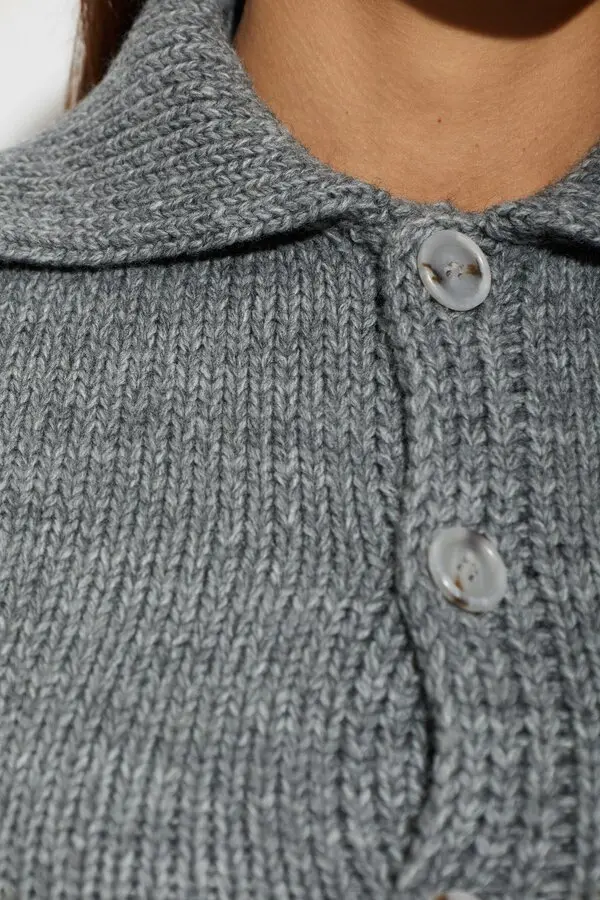 MAISON MARGIELA Short Cardigan - Grey