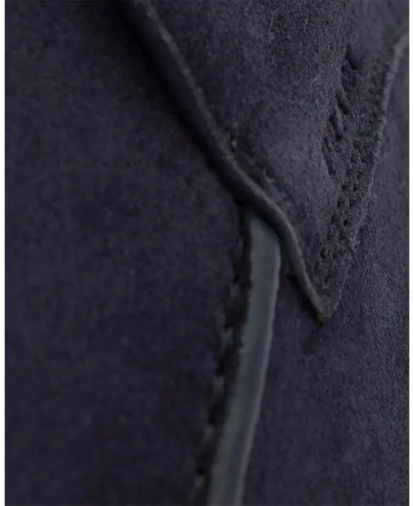 Prada Suede Chukka Boots - Navy