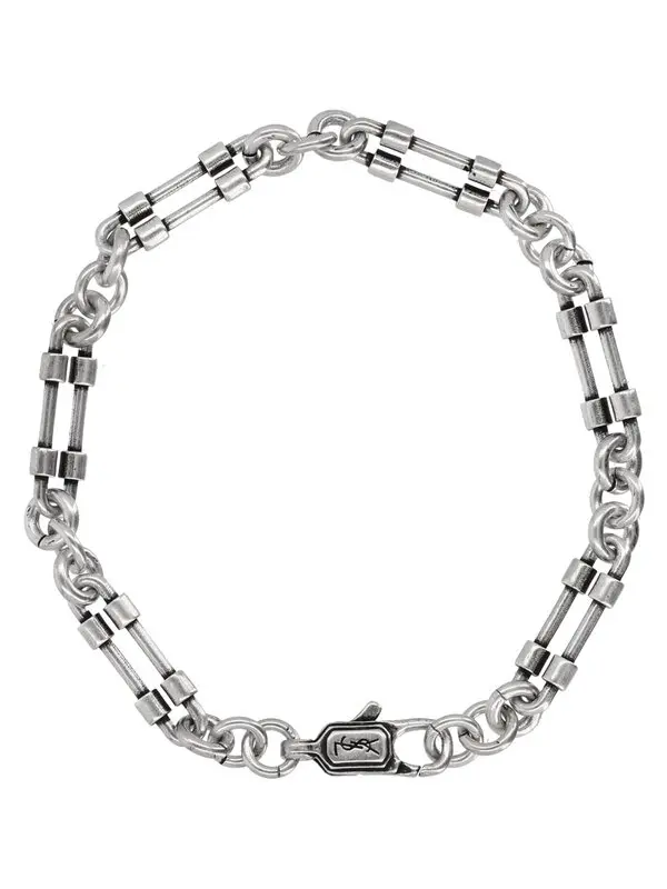 Saint Laurent Bracciale A Catena Con Moschettone