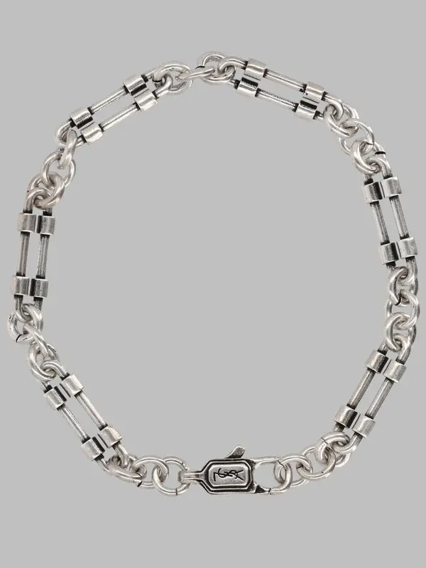 Saint Laurent Bracciale A Catena Con Moschettone
