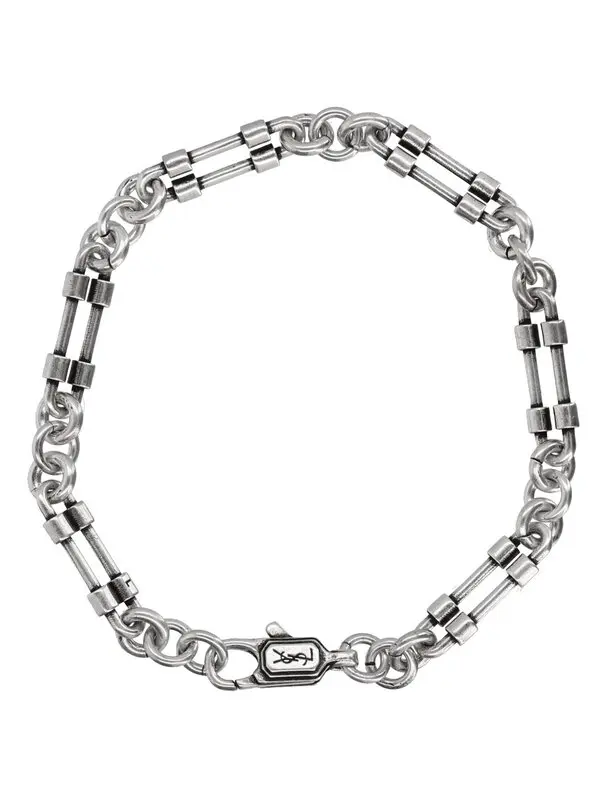 Saint Laurent Bracciale A Catena Con Moschettone