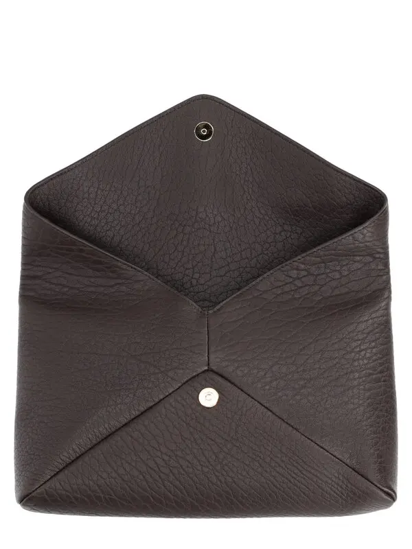 Saint Laurent Pochette "envelope Cassandre" Large - Brown