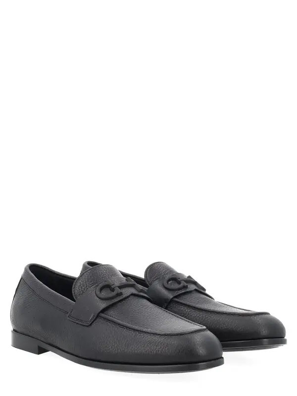 FERRAGAMO Mocassino Con Fibbia "gancini
