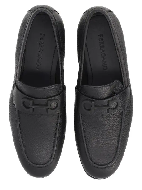 FERRAGAMO Mocassino Con Fibbia "gancini