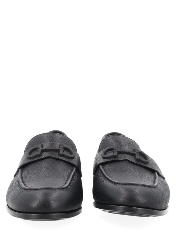 FERRAGAMO Mocassino Con Fibbia "gancini