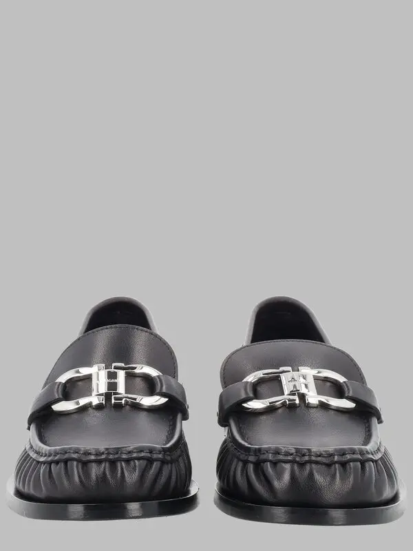 FERRAGAMO Mocassino Con Dettaglio "gancini