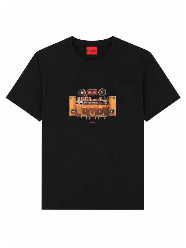 Hugo T-shirt Con Stampa