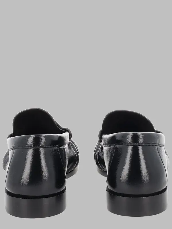 Saint Laurent Mocassino "le Loafer Cassandre - Black