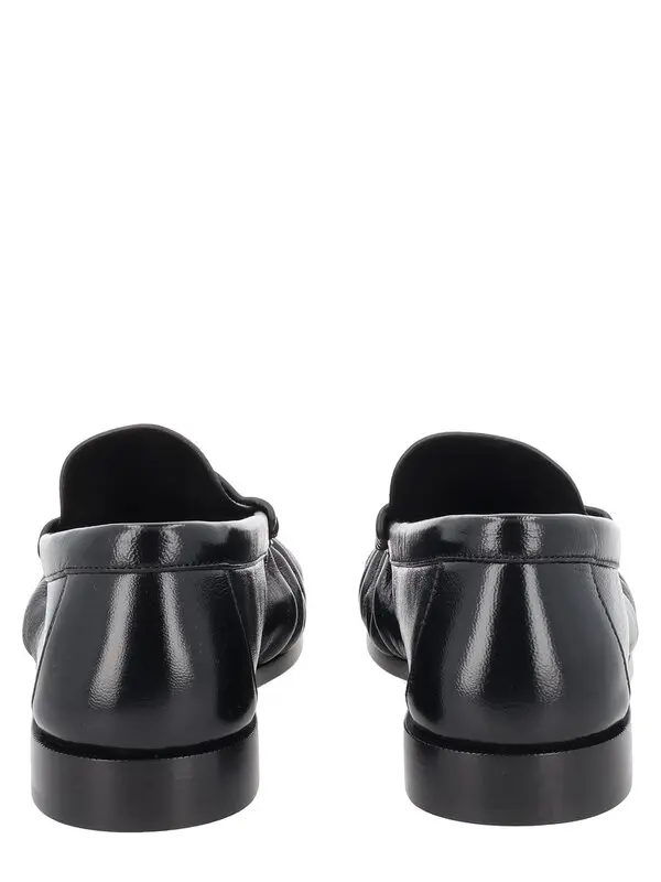 Saint Laurent Mocassino "le Loafer Cassandre - Black