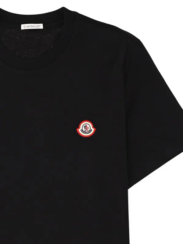 Moncler T-shirt Con Patch Logo