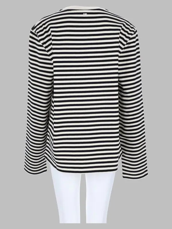 AMI Paris T-shirt "marinière