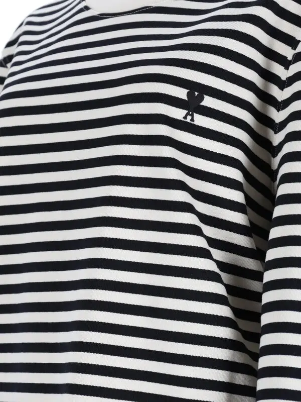 AMI Paris T-shirt "marinière