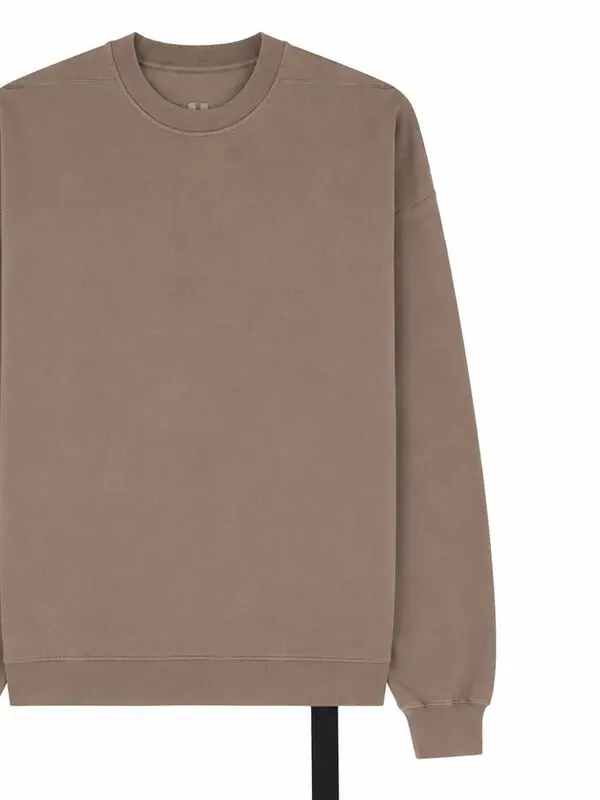 Rick Owens T-shirt In Cotone A Manica Lunga