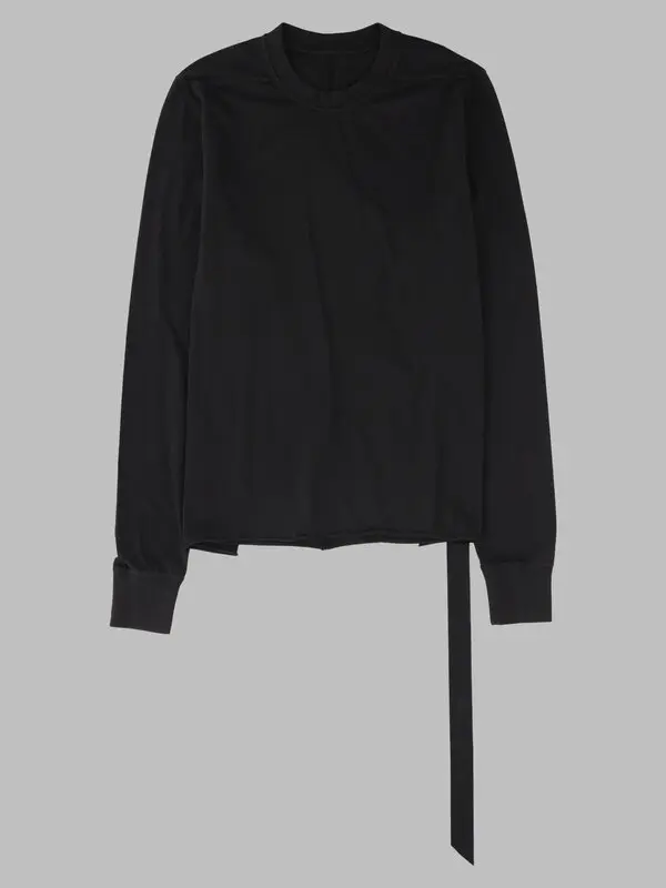 Rick Owens T-shirt In Cotone A Manica Lunga