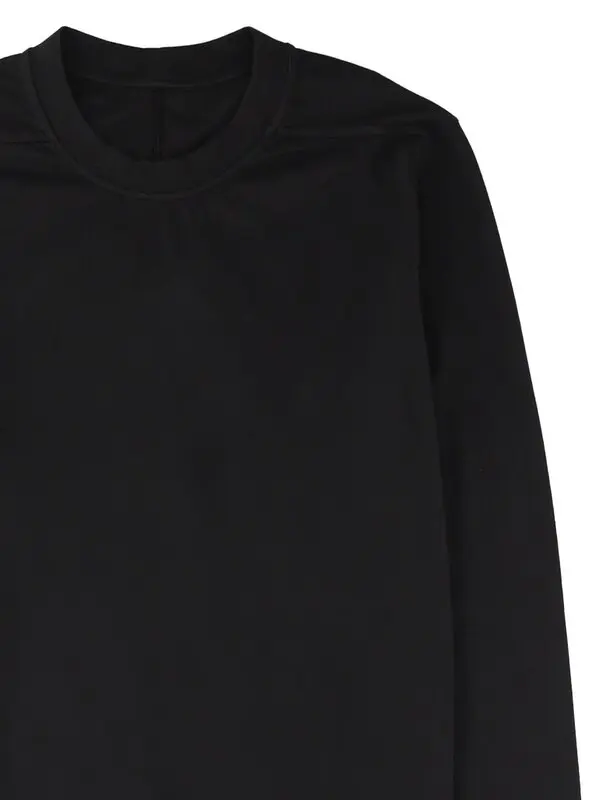 Rick Owens T-shirt In Cotone A Manica Lunga