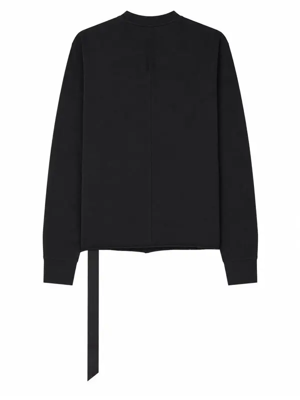 Rick Owens T-shirt In Cotone A Manica Lunga
