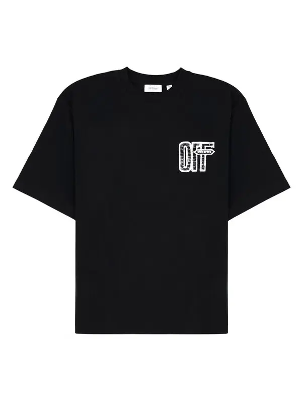 Off-White T-shirt Con Logo