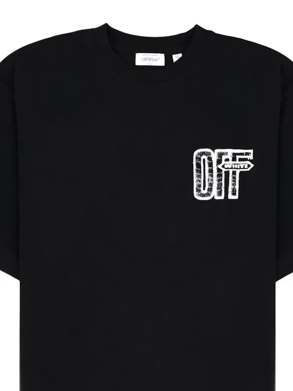 Off-White T-shirt Con Logo