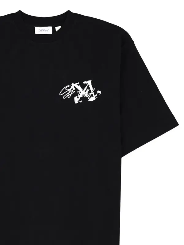 Off-White T-shirt Con Logo