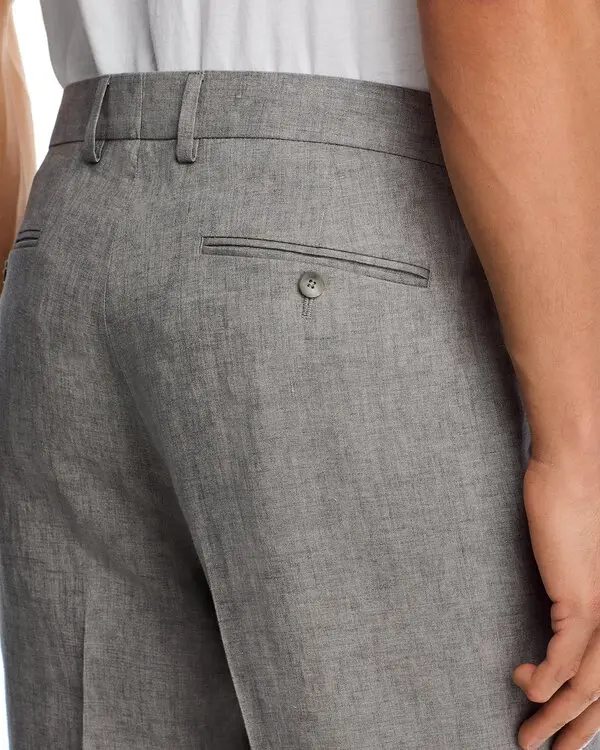 Vince Delave Linen Slim Fit Suit Pants