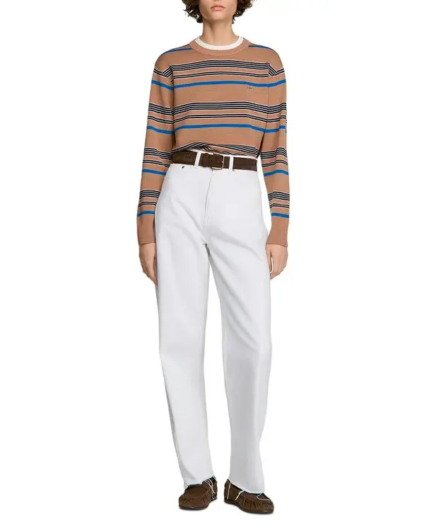 Sandro Piper Layered Effect Sweater