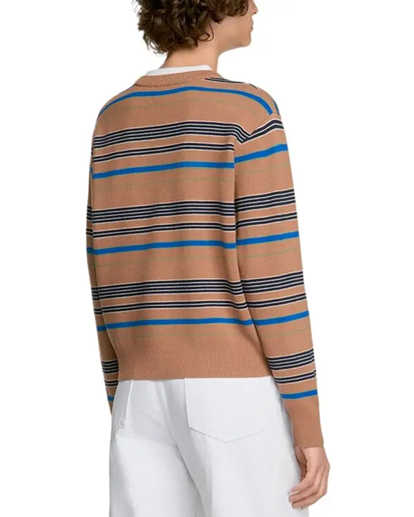 Sandro Piper Layered Effect Sweater
