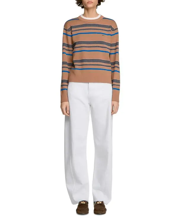Sandro Piper Layered Effect Sweater