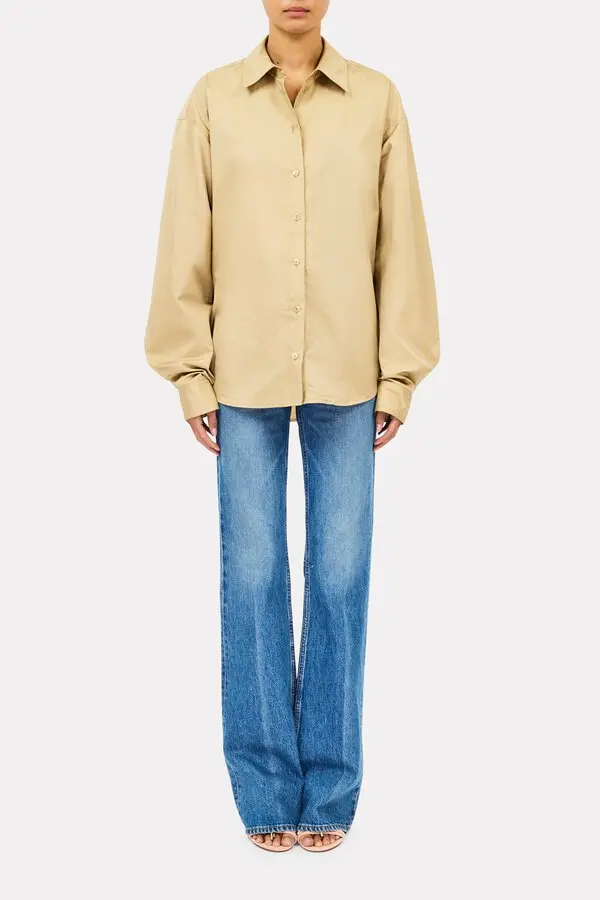 Ulla Johnson Laia Cotton Blouse - Sand