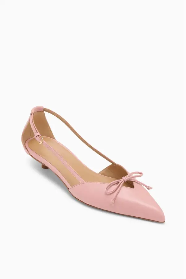 Ulla Johnson Bow Kitten Heel Slingback