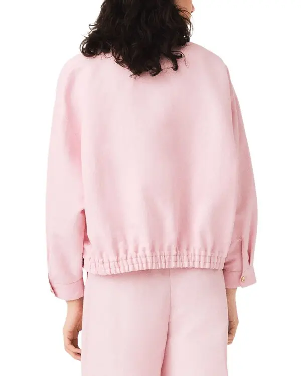 Maje Bezia Oversized Bomber Jacket