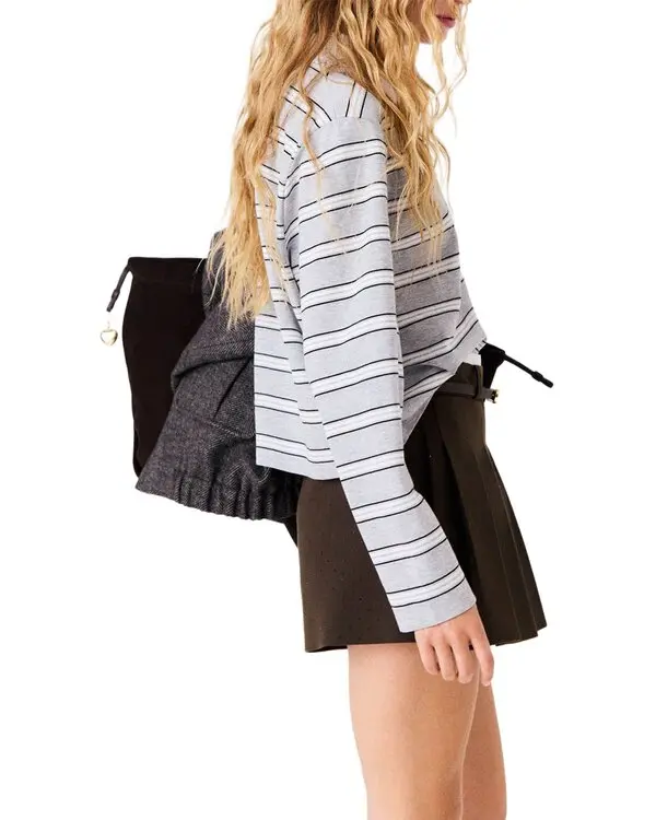 Maje Pleat Front Skort