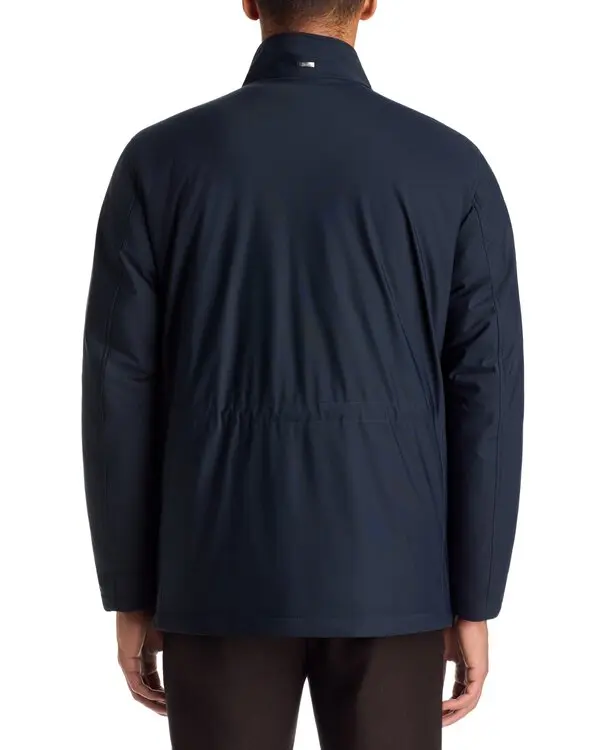 Herno Water Resistant Bi Stretch Down Shirt Coat