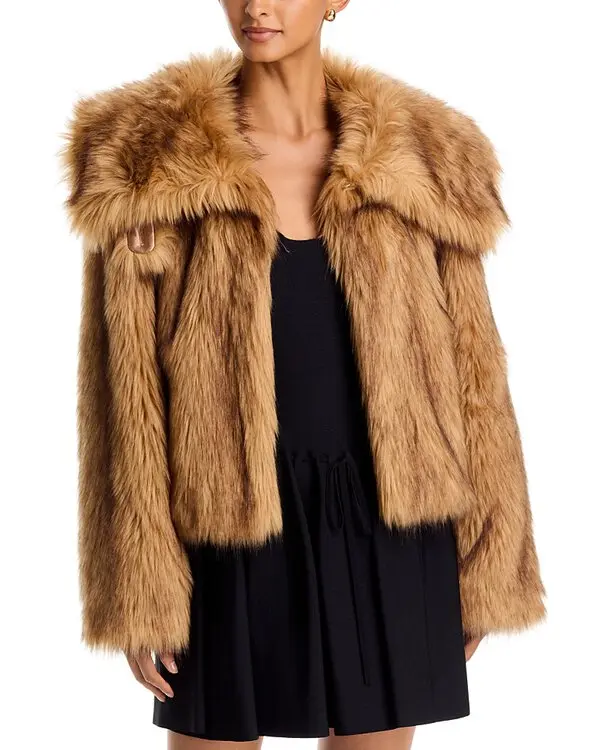 MILLY Remy Faux Fur Jacket