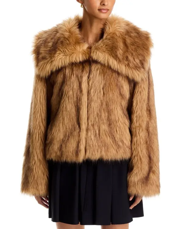 MILLY Remy Faux Fur Jacket