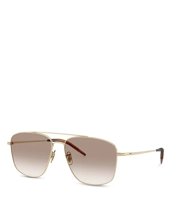 Oliver Spencer Aymes Square Eyeglasses, 58mm
