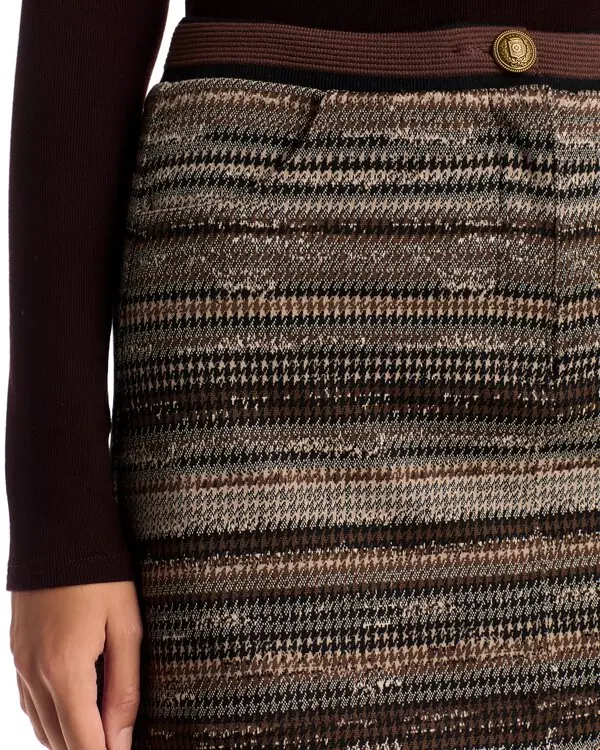 Ramy Brook Alina Houndstooth Mini Skirt
