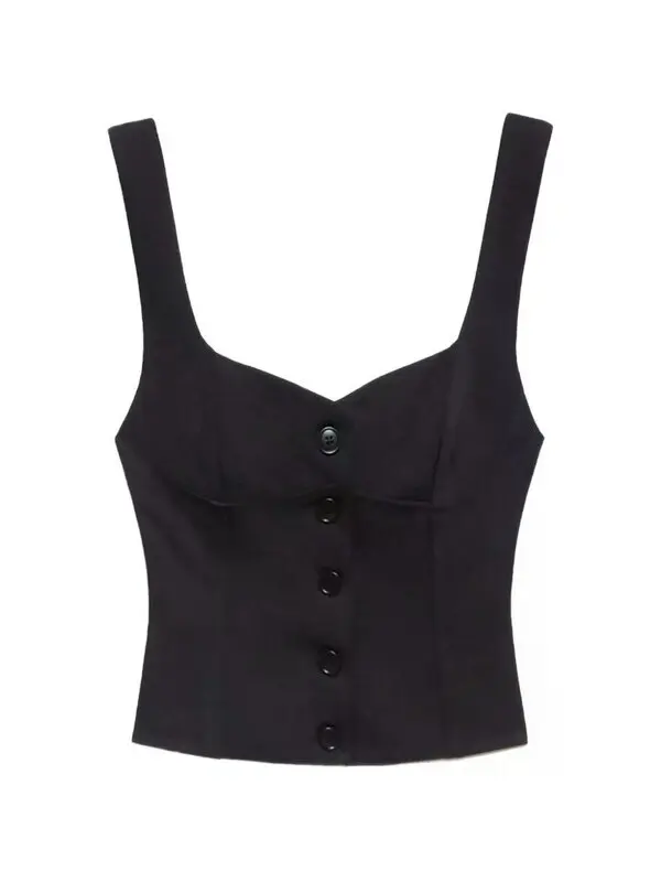 ANIYE BY Dina Button-up Bustier Top