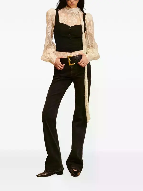 ANIYE BY Dina Button-up Bustier Top