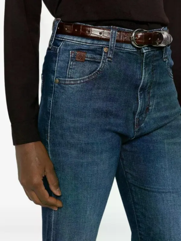 Jacob Cohen Faded-finish Straight-leg Jeans
