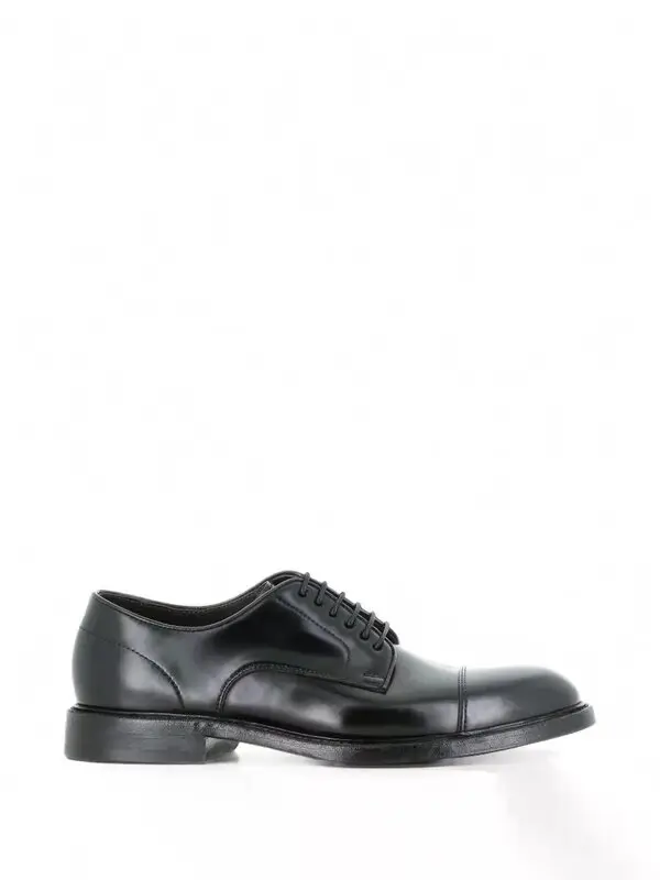GREEN GEORGE Cap-toe Lace-up Derby Shoes