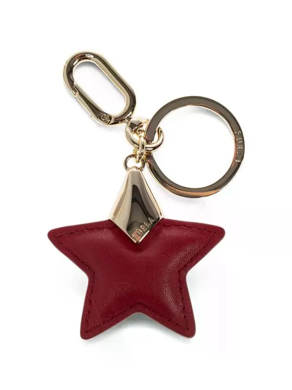 Furla Star Keychain - Red