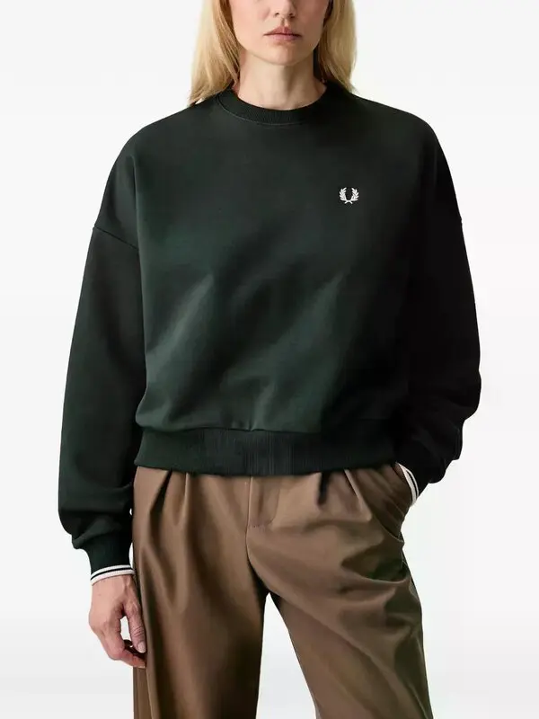 Fred Perry Logo-embroidered Sweatshirt