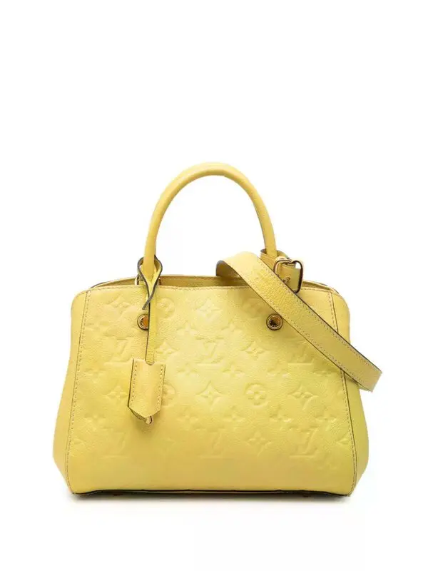 LOUIS VUITTON 2014 Monogram Empreinte Montaigne Bb Satchel