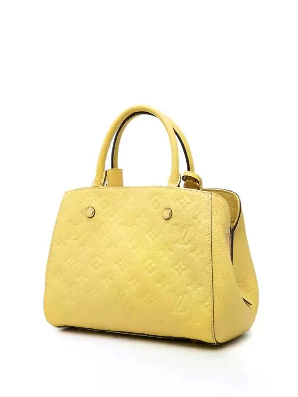 LOUIS VUITTON 2014 Monogram Empreinte Montaigne Bb Satchel