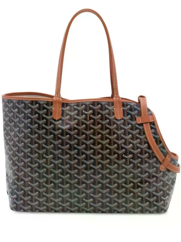 Goyard 2023 Goyardine Chien Gris Pet Carrier Travel Bag - Black