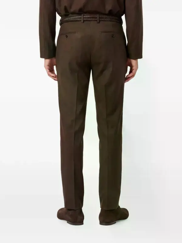 LARDINI Pleated-detail Tailored Trousers