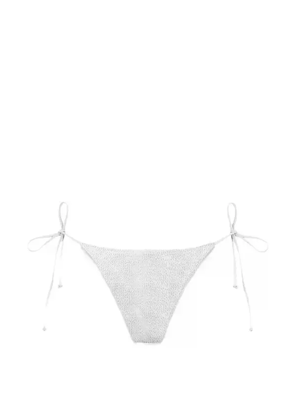 MC2 SAINT BARTH Virgo Textured Side-tie Bikini