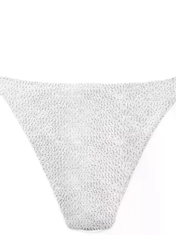 MC2 SAINT BARTH Virgo Textured Side-tie Bikini